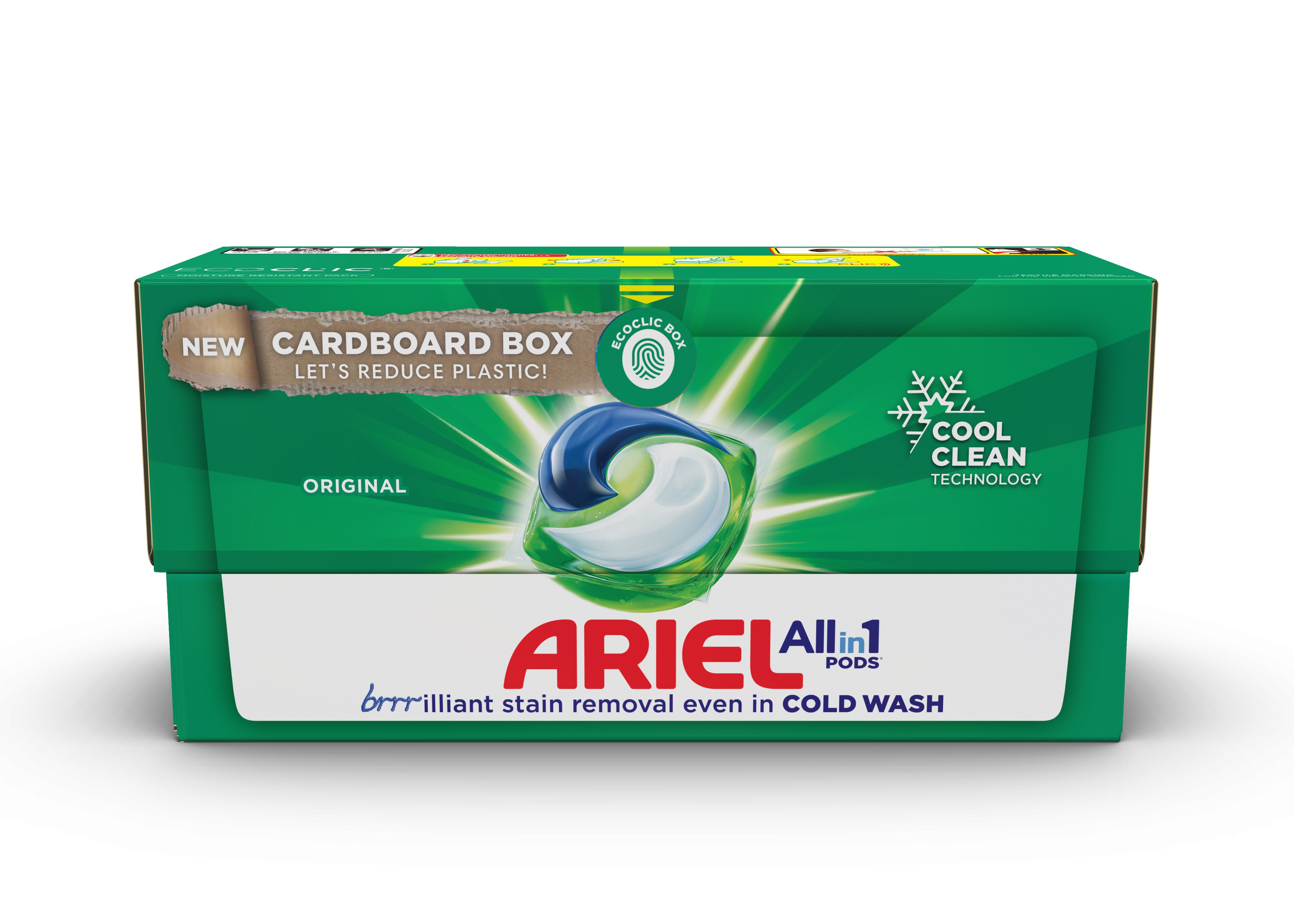 Ariel Creates Innovative Cardboard Packaging | Collect & Recycle